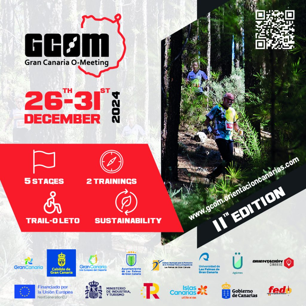 26-31 December – GCOM 2024 – Gran Canaria O-Meeting 2024 - Orientación Canarias